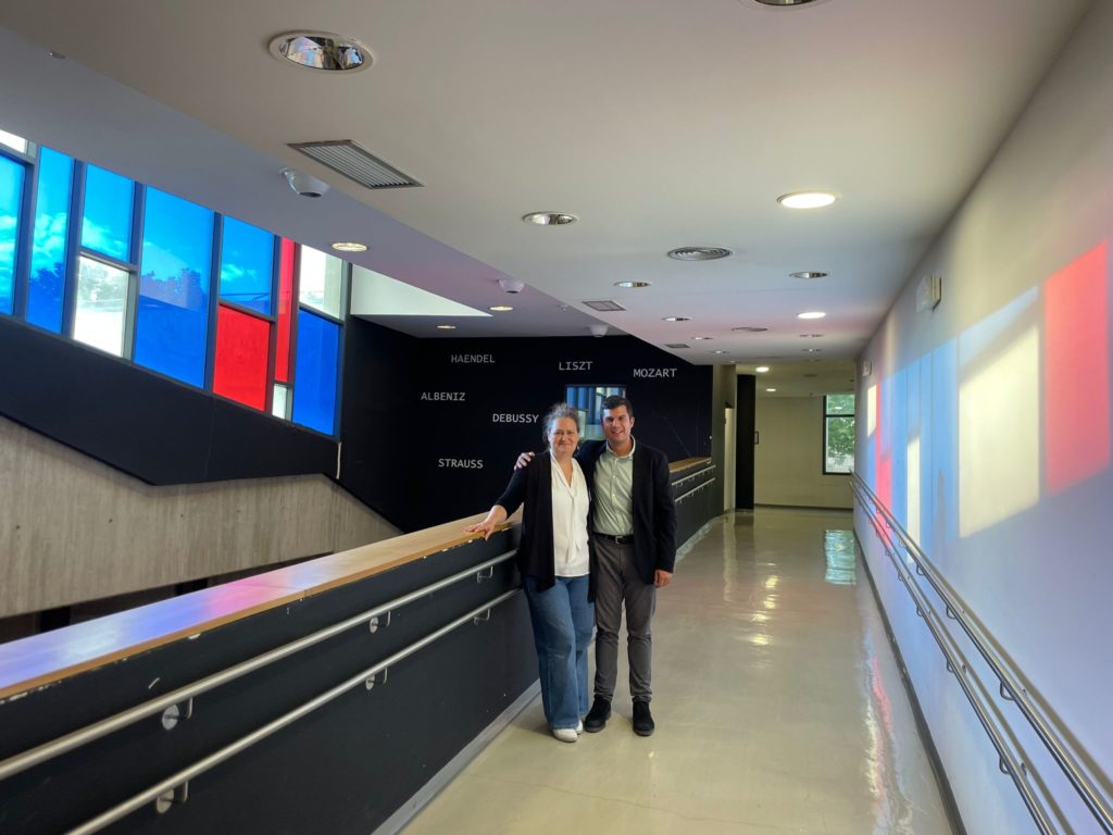 La experta invitada Marleen de Boo, del conservatorio de Amberes ...